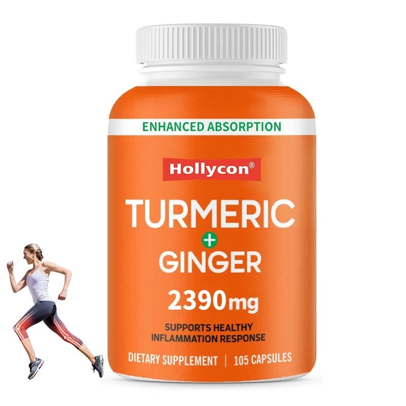 Turmeric Curcumin Ginger Enhanced Absorption Joint Support Capsules
