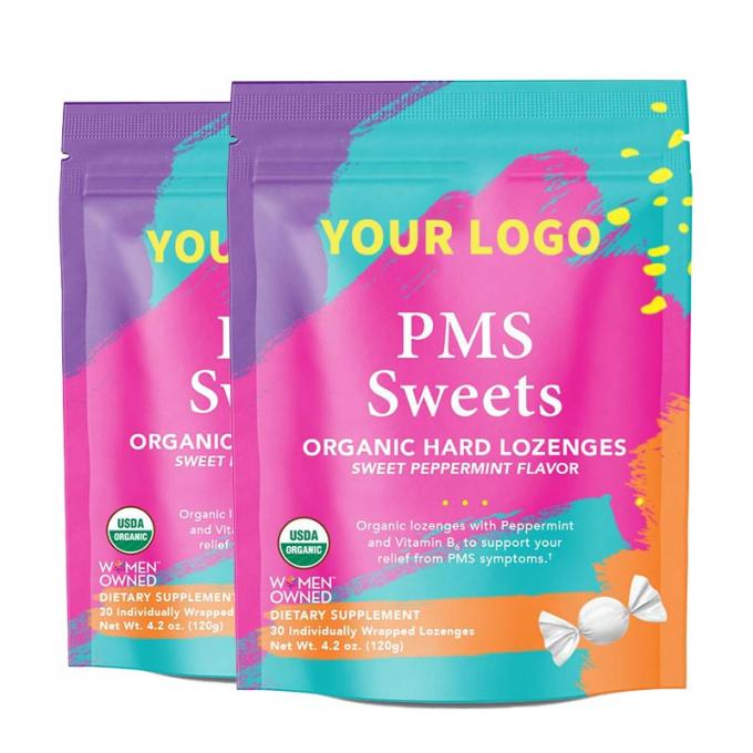 OEM Female Enhancement Gummies PMS Sweets Candy For Menstrual Pain Relief